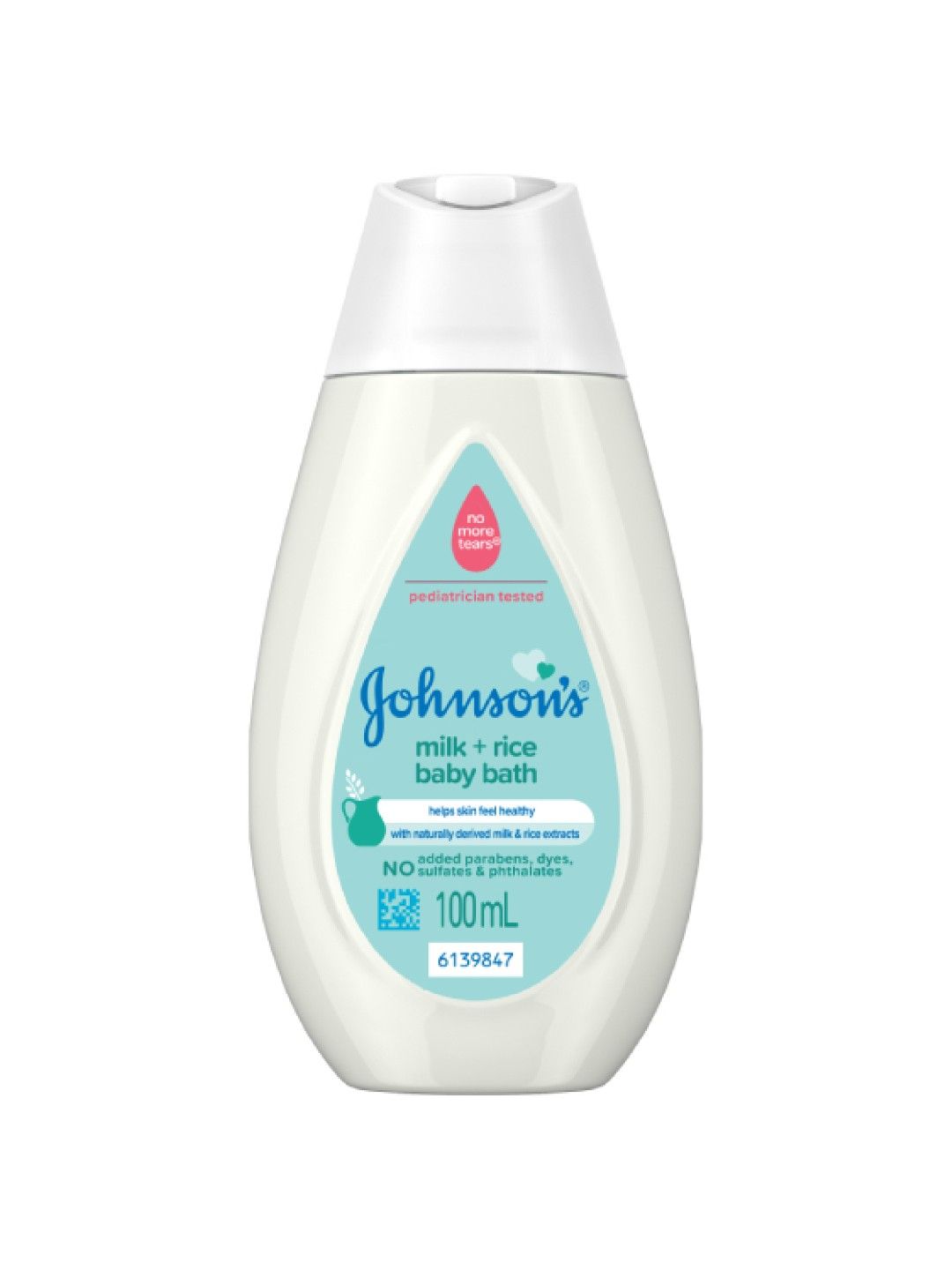 Johnson's Milk+Rice™ Baby Bath (100ml) | edamama